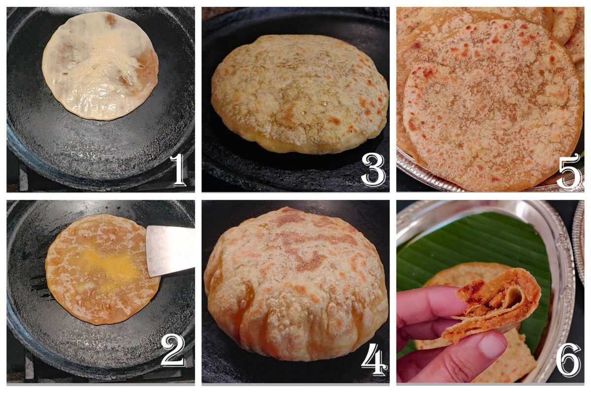Opputtu Paruppu Poli Puran Poli Recipe - Nitha Kitchen
