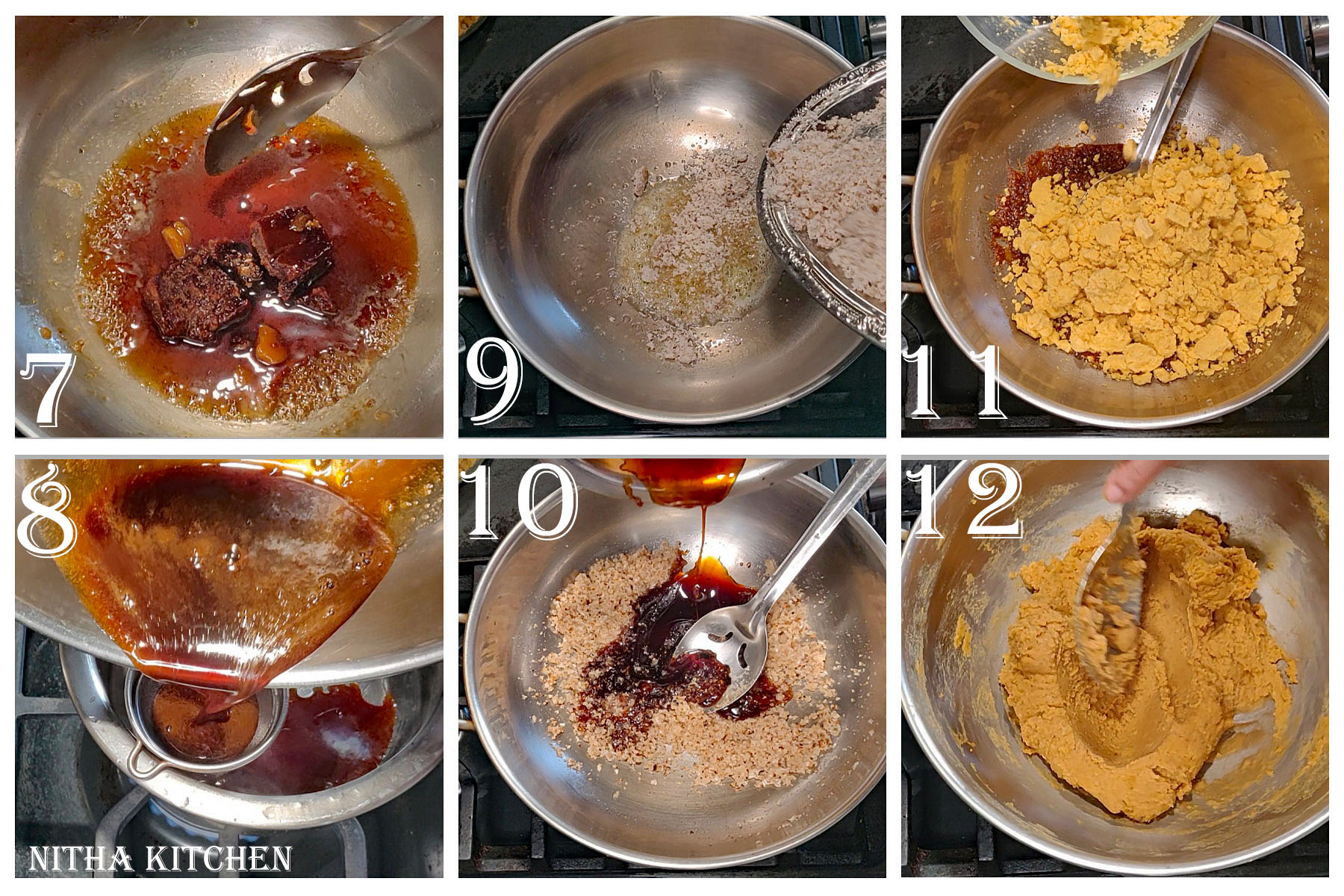 Opputtu Paruppu Poli Puran Poli Recipe - Nitha Kitchen