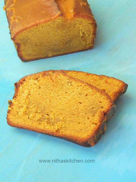 Yeast Free Eggless Mini and Egg based regular Ginger Pumpkin Bread with ...