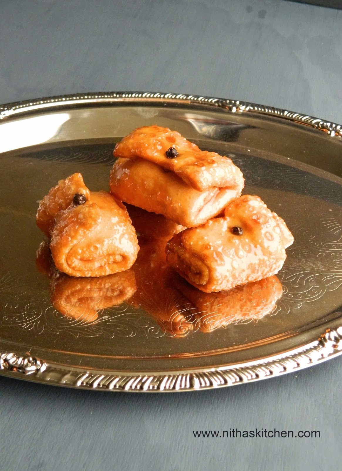 Labongo Latika Lavang Latika Traditional Bengali Sweet - Nitha Kitchen