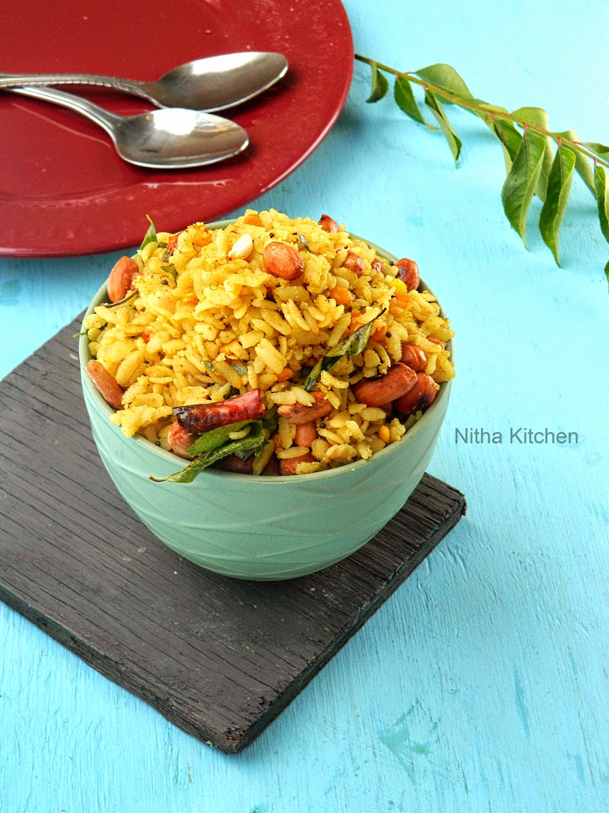 Puli Aval | Tamarind Poha Recipe - Nitha Kitchen