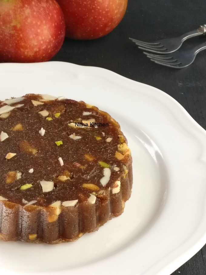Apple Halwa Video Recipe | Seb Ka Halwa | Nitha Kitchen
