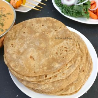 Zero Oil Diet Chapati Video Recipe - Nitha Kitchen
