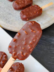 Homemade Choco Bar Ice Cream Bars Video Recipe Choco bar ice cream