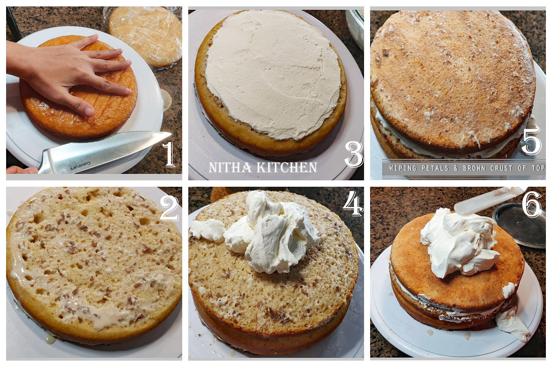 Diwali Cake | Eggless Rose Tres Leches Cake - Nitha Kitchen
