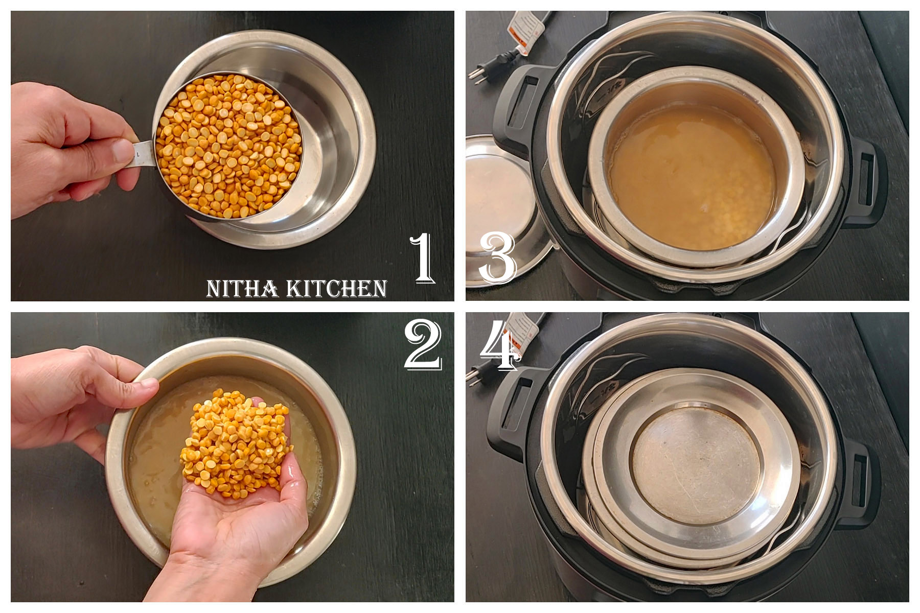 Opputtu Paruppu Poli Puran Poli Recipe - Nitha Kitchen