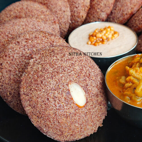 Instant Millet Idli Ragi Rava Idli - Nitha Kitchen